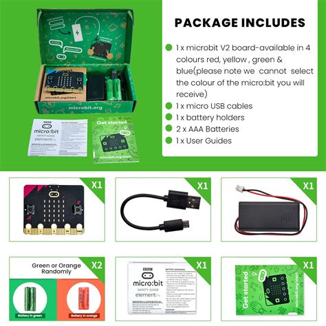 Snapklik Com KEYESTUDIO Micro Bit V2 Go Bundle Kit