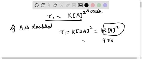 solved a reaction is second order with respect to a reaction how is