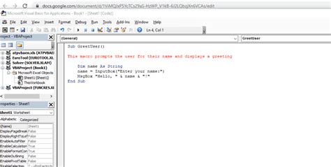How To Comment Out In Vba Spreadcheaters