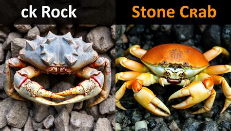 Crustacean Differences Rock Crab Seafood University