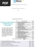 Escala De Depresión Geriátrica Yesavage Pdf