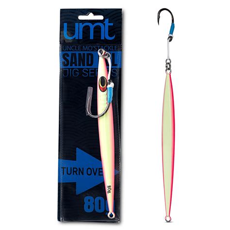 Sand Eel Jig 80g 120g 200g Uncle Mos Tackle