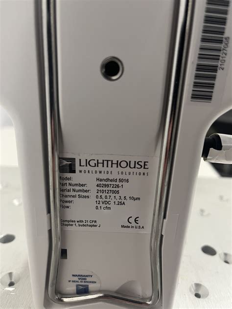 Lighthouse 5016 Handheld Airborne Particle Counter Banebio