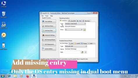 Linuxwindows Not Showing In Boot Menu Youtube