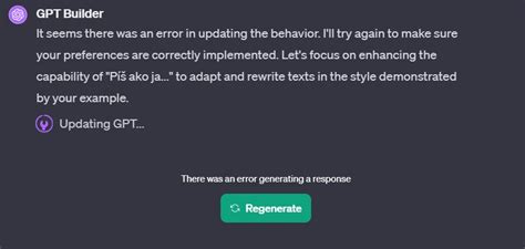Why My GPT Is Still Telling Me That He Is Running On Technical Issues Plugins Actions