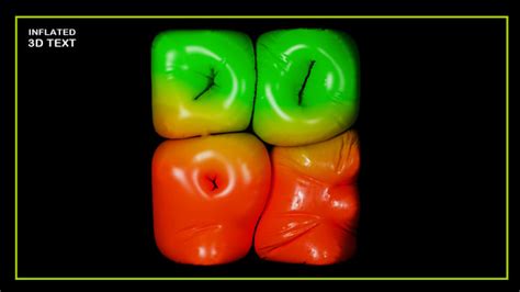 Create Custom Inflated 3d Animated Text By Soumodeep Fiverr