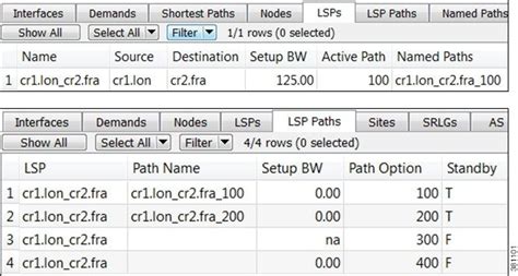 Cisco Wae Design 76x User Guide Rsvp Te Simulation Cisco Wan Automation Engine Wae Cisco