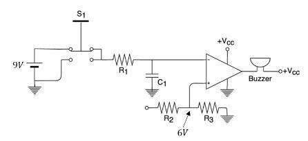 Solved The Schematic Shown Below Is A Basic Timer Circuit Chegg Com
