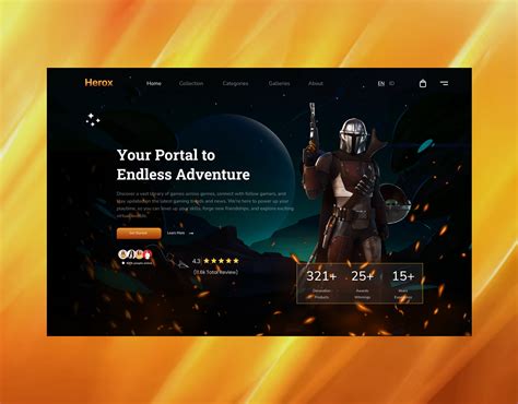 Hero Section Design On Behance