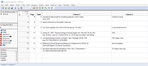 Column Concatenation Only Takes Some Column Entries Jmp User Community