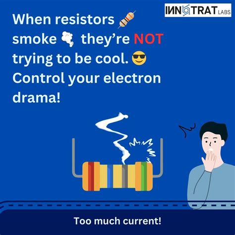 When Resistors Smoke Theyre Not Trying To Be Cool 😎💨 Control Your Electron Drama Join