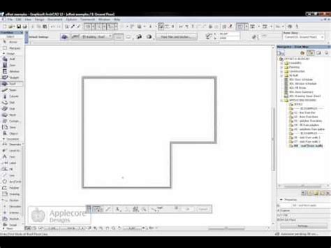 ArchiCAD Tip How To Use OFFSET Tutorial Being Used Tips