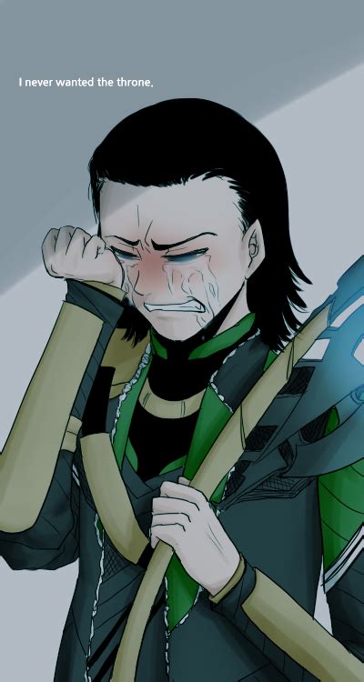 Sad Loki Fanart