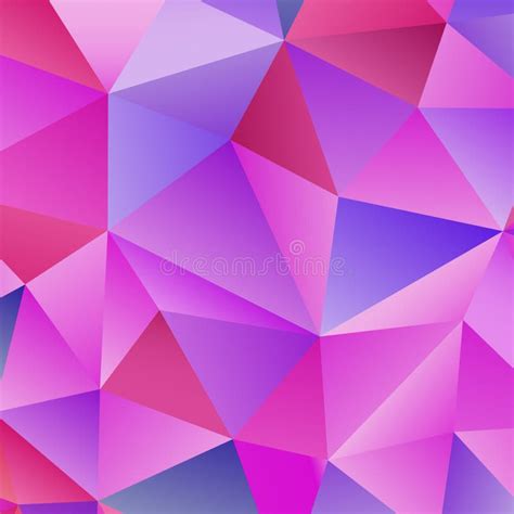 Polygonal Rainbow Mosaic Background Abstract Low Poly Vector Illustration Triangular Pattern