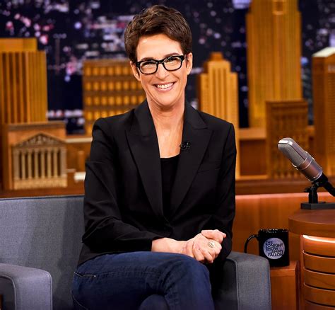 This Is How Rachel Maddow Celebrated Getting Trumps Tax Return Us Weekly