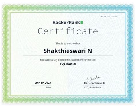 shakthi eswari n on linkedin sql