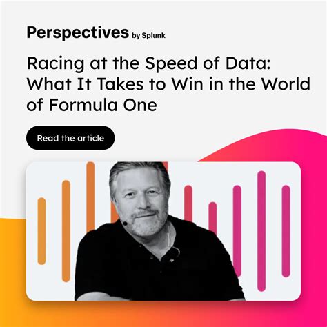 Splunk On Linkedin Racing At The Speed Of Data What It Takes To Win