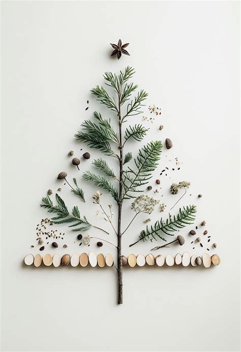 Modern Minimalist Christmas Tree Vector Logo Playground