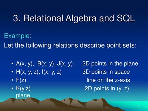PPT Relational Algebra And SQL PowerPoint Presentation Free Download ID