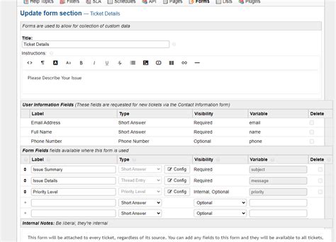Unable To Create New Ticket User Incomplete Client Information Osticket Forum