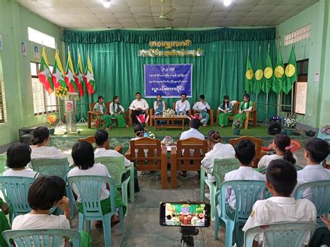 ကျောင်းကုန်းမြို့ ဘဝရှေ့ဆောင်ကိုယ်ပိုင်အထက်တန်းကျောင်း၌ လူငယ်စကားဝိုင်း