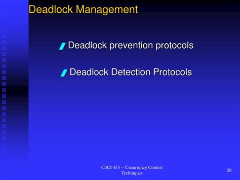 Ppt Concurrency Control Techniques Powerpoint Presentation Free