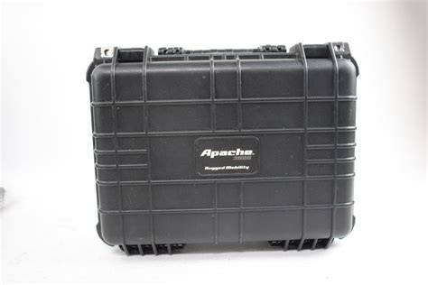 Apache 3800 Rugged Mobility Case Black Property Room