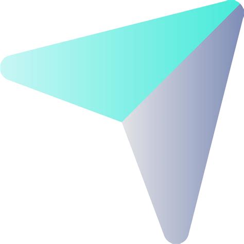 Sharing Post Flat Gradient Color Ui Icon Paper Plane Button For