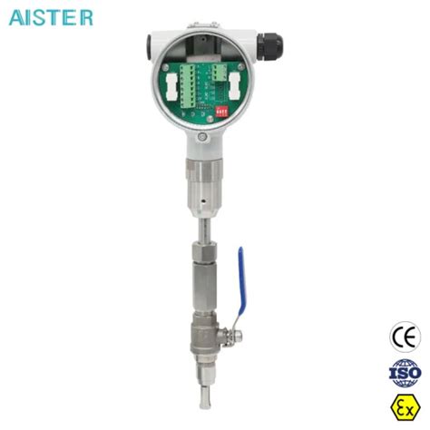 High Temperature Digital Rs485 Insertion Type Thermal Mass Gas Air Flow Meter Sensor Flow