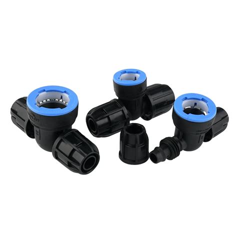 Hdpe Pp Compression Fitting Irrigation Quick Connector Tube Socket