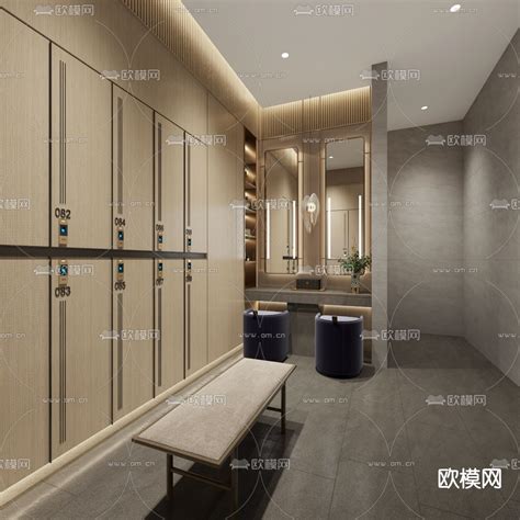 更衣室su模型下载id14170135sketchup模型下载 欧模网