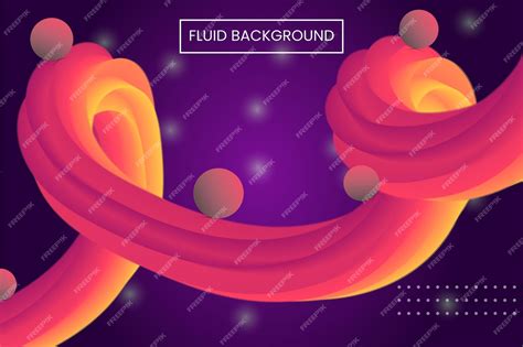 Premium Vector Vector Gradient Fluid Background