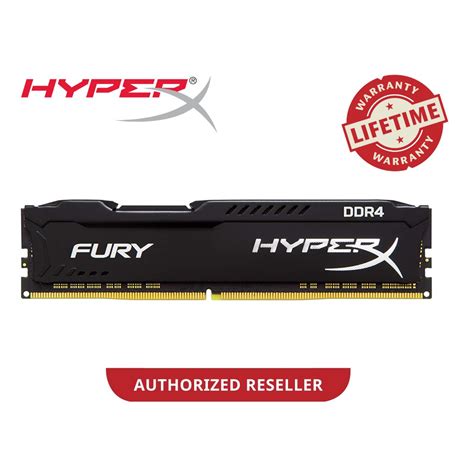 Hyperx 16gb 3200mhz Fury Ddr4 Cl18 Desktop Memory Black Hx432c18fb 16 Shopee Malaysia