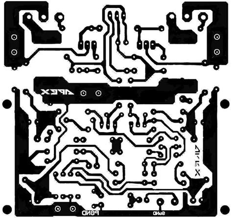 PCB Layout Design Image Download Amplifier Power Amplifiers Electronics Circuit