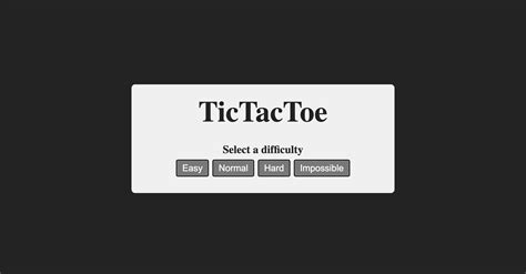 Github Columbium41tictactoe Js A Website That Allows You To Play Tictactoe Against A Cpu