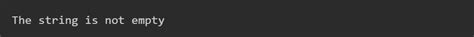 How To Handle Or Check If String Is Empty In Python