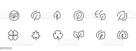 나뭇잎과 행성 설정 아이콘입니다 식물 지구 녹색 지구 깨끗한 환경 잎을 저장합니다 생태 개념입니다 흰색 배경에 벡터 선 아이콘 0명에 대한 스톡 벡터 아트 및 기타 이미지