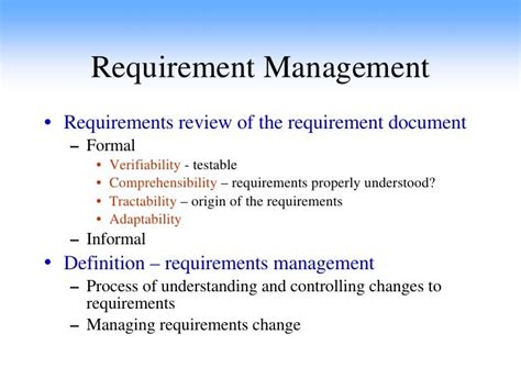 Sw Requirements Engineering