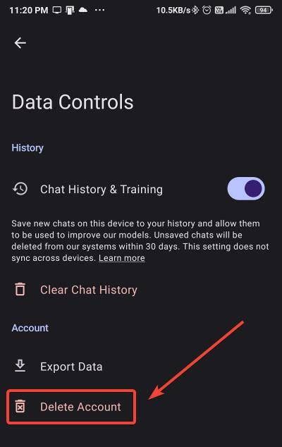 How To Delete Chatgpt Account Permanently Mrnoob