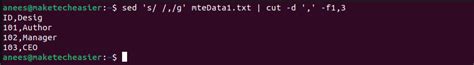 Linux Cut Command Usage Guide Make Tech Easier