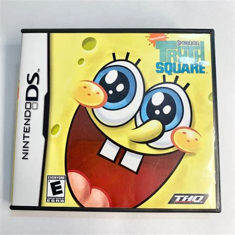 Spongebobs Truth Or Square Nintendo Ds 2009 Cib Tested £5 84 Picclick Uk