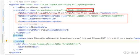 logback spring xml配置日志没有自动清理 解决方法 logback自动清理日志没清掉 csdn博客