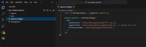 How To Move Cypress Folder From The Root Of The Project Geeksforgeeks