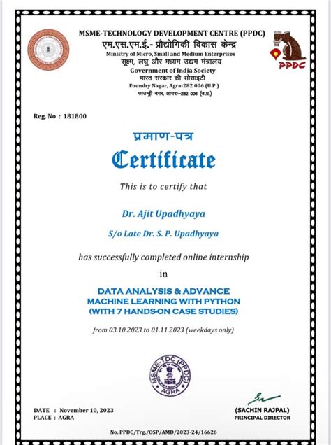 Machinelearning Python Research Casestudy Prof Dr Ajit