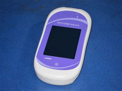 Cobas Accu Check Inform Ii 05060303 Glucose Analyzer Auction