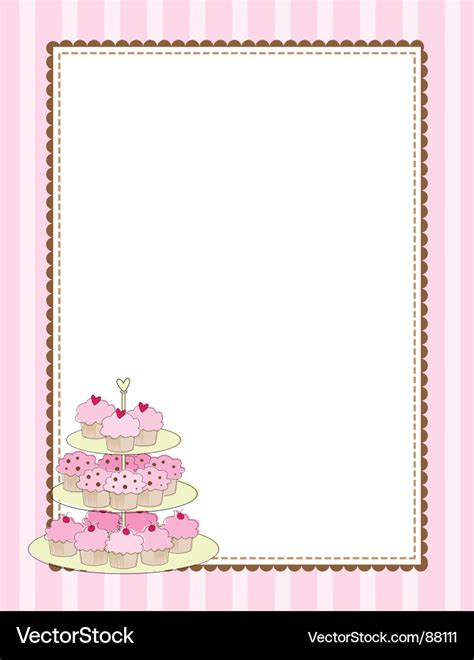 Cupcake Border Cupcake Border Stock Vector By ©sandesh1264 24034381