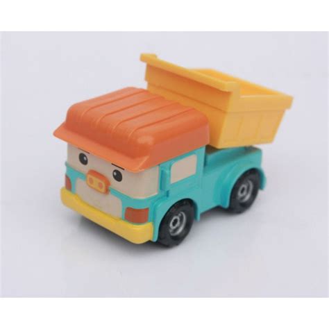 Игрушечный металлический полицейский автомобиль Robocar Poli 1 B4 желтый купить с доставкой по