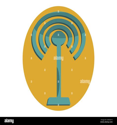 Wifi Internet Icon In Comic Style Wifi Router Icon Cartoon Vector Network Cartoon Wireless