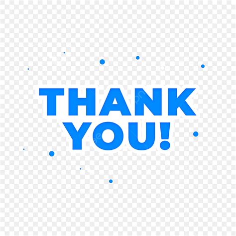 Thank You Background Blue