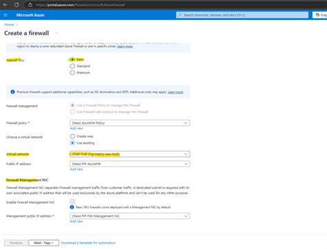Mastering Azure Firewall Forced Tunneling Configuration